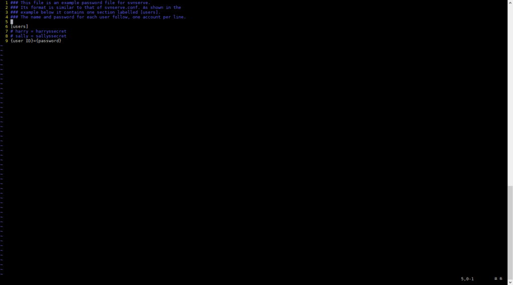 svn create repository (debian) - 잡동사니 편집자